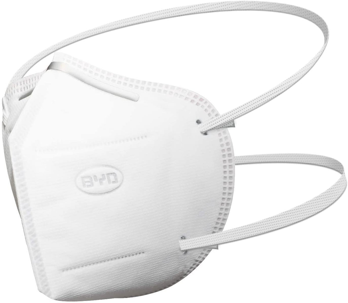 BYD CARE KN95 Respirator Mask - 20 Pack - Head Strap & Tight Fit ...